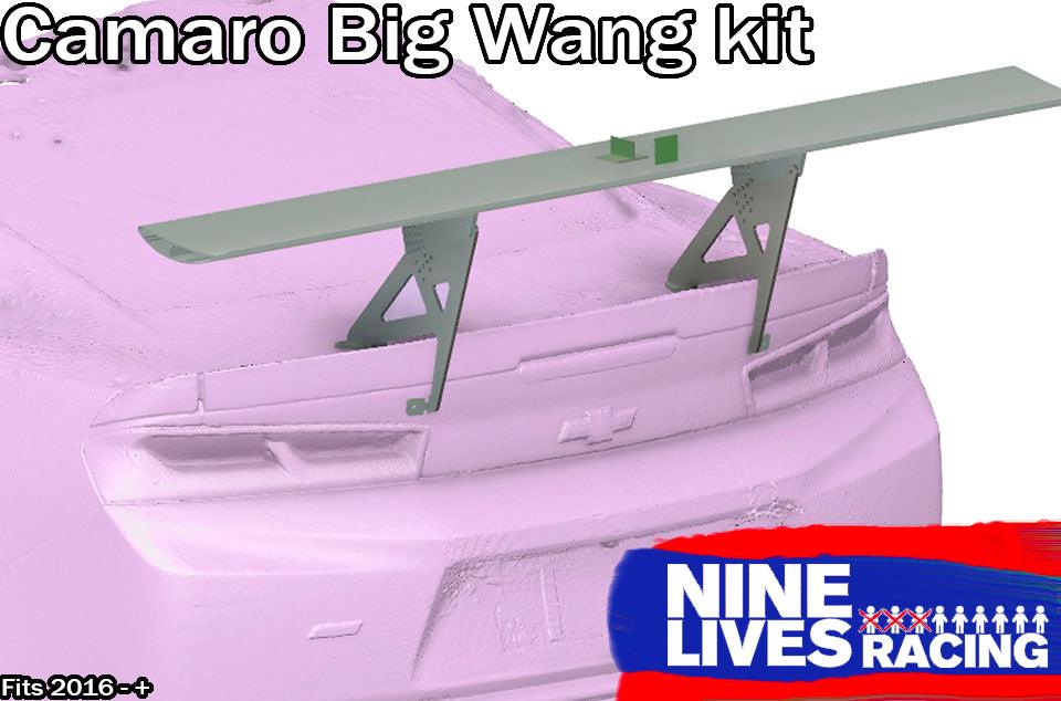 Nine Lives Racing Aluminum Wing Kit Camaro Gen. 6 – 89x Motorsports